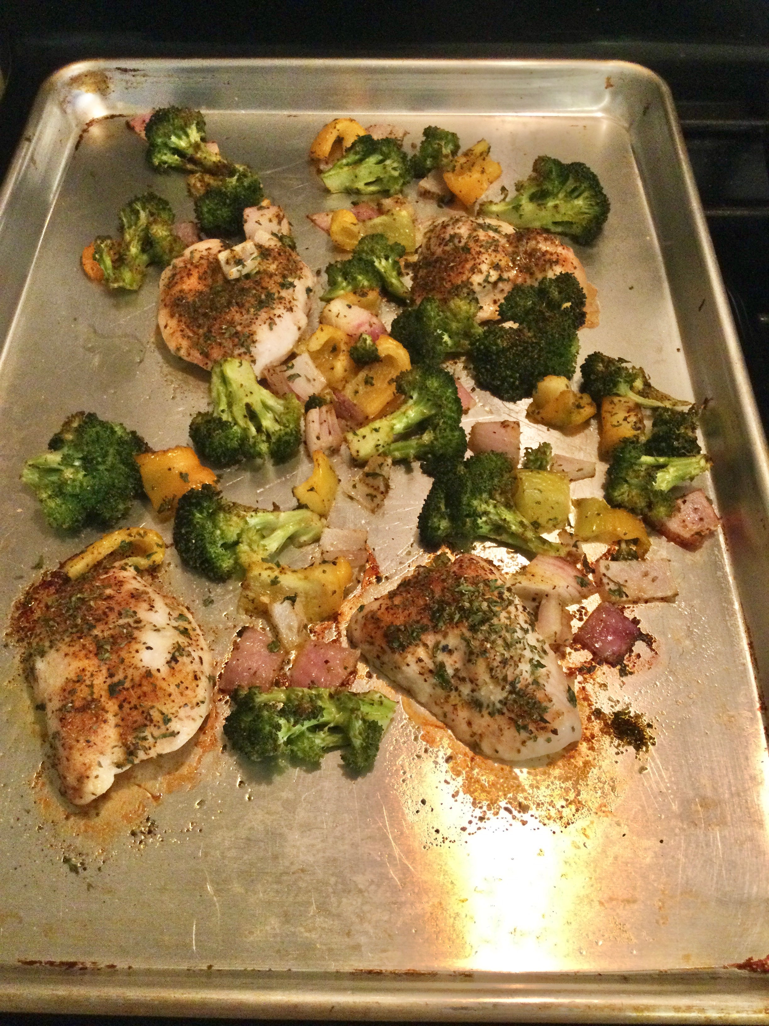 Sheet Pan Chicken & Vegetables Seasoning Mix and Recipe Card – Homemade ...